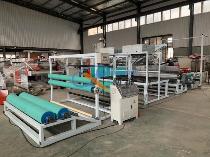 Successfully Test TPR TPE Back Coating Production Line